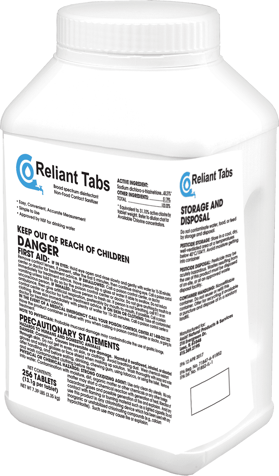 Reliant Tabs - Furst-McNess Company